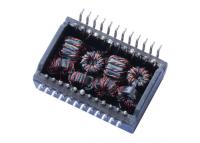 China HST-24091SXCR 8mA 100Base-T Magnetics Transformer With POE for sale