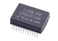 China HST-24056SXCR 0.1Vrms Gigabit Ethernet Transformer 100KHz for sale