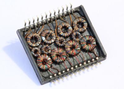 China HST-24076SCR 0.1Vrms 1000Mbps Ethernet Isolated Filter Transformers for sale