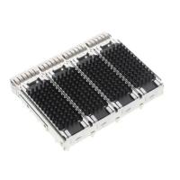 China 2170745-2 2170745-3 2170745-1 CONN QSFP28 CAGE 1X4 W/HSINK R/A for sale