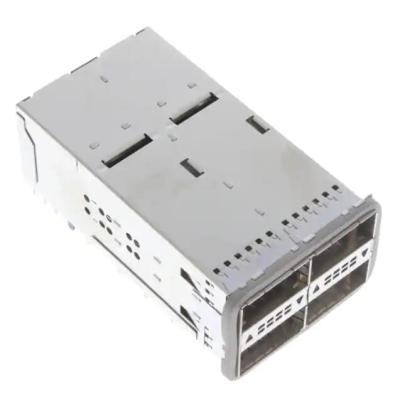 China 2227667-2 2214593-2 2227667-1 CONN ZQSFP+ RCP CAGE 2X2 152P RA for sale