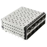 China 2169678-5 1-2132403-8 2132403-8 2X5 200P RA CONN SFP+ RCP W/CAGE for sale