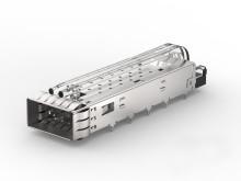 China 2170773-3 2170773-5 2170773-4 PRESS FIT R/A CONN QSFP28 CAGE for sale