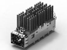China CONN ZQSFP+ Optical Transceivers W/HSINK R/A 2-2170705-3 4-2170705-1 2-2170705-2 for sale