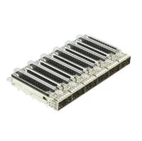 China 2-2170708-2 2-2170708-1 4-2170708-5 CONN ZQSFP+ CAGE 1X6 W/HSINK R/A for sale