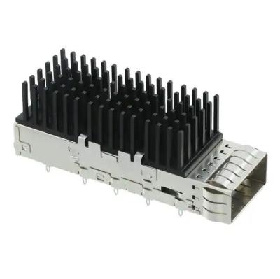 China 2170704-6 2293574-1 2170753-4 CONN QSFP28 Cage W/HSINK R/A for sale