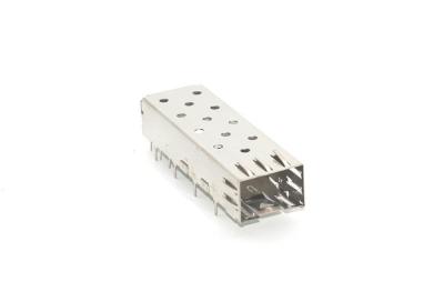 China Pluggable 2132026-1 2057086-1 CONN SFP+ CAGE PRESS-FIT R/A for sale