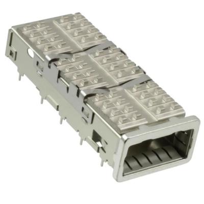 China 2110753-2 2110753-1 2110753-3 CONN QSFP CAGE W/HSINK SLD R/A for sale
