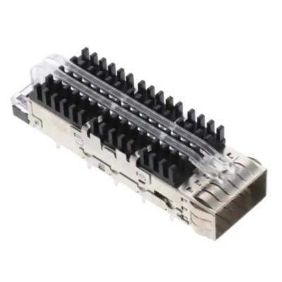 China 2170752-7 2170705-5 2170705-8 CONN ZQSFP+ CAGE W/HSINK R/A for sale