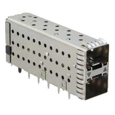 China 2007492-7 2007492-6 2149102-1 CONN SFP+ RCPT W/CAGE 2X1 40P RA for sale
