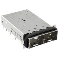China 2057556-1 2007400-1 CONN SFP+ CAGE 1X2 PRESS-FIT R/A for sale