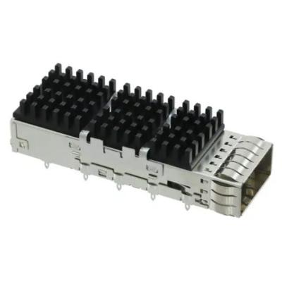 China 2170754-8 2170754-5 2170754-6 CONN QSFP28 CAGE W/HSINK R/A for sale