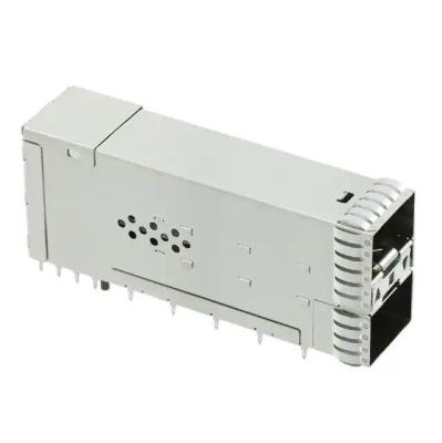 China 1-2198318-9 2198318-7 2198318-5 CONN ZSFP+ RCP W/CAGE 2X1 40P RA for sale