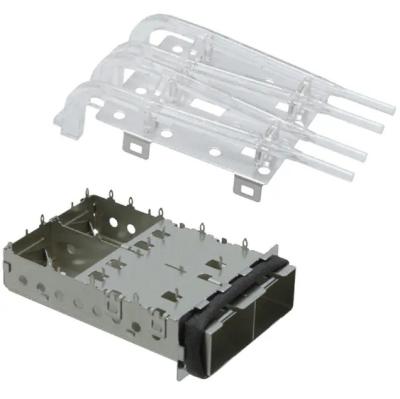 China 2170811-1 2170811-2 2170811-4 CONN QSFP28 CAGE 1X2 PRESSFIT RA for sale