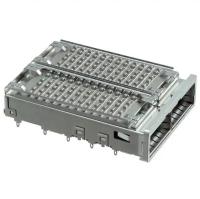 China 2227103-3 CONN ZQSFP+ CAGE 1X2 W/HSINK R/A LC Duplex for sale