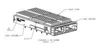 China 2342935-1 2342935-2 2342935-3 QSFP-DD Optical Transceivers 1X2 STANDARD W/ EXTRUD for sale