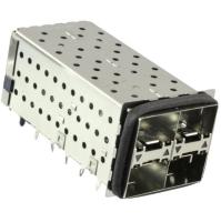 China 2007417-7 2007417-8 2007637-6 CONN SFP+ RCPT W/CAGE 2X2 80P RA for sale