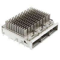 China 2007456-3 2007456-4 2057042-7 CONN QSFP+ CAGE 1X3 W/HSINK R/A for sale