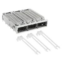 China 2057042-4 2057042-6 2057042-5 CONN QSFP+ CAGE 1X3 W/HSINK R/A for sale