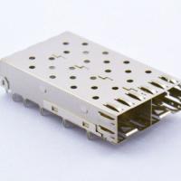 China 4-2170808-2 4-2170808-5 CONN QSFP28 CAGE 1X2 W/HSINK R/A for sale