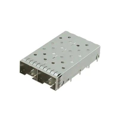 China 2170814-4 2170814-2 CONN QSFP28 CAGE 1X2 W/HSINK R/A for sale