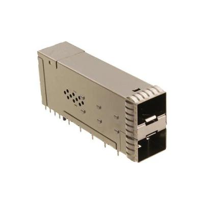 China 2227666-2 2227224-1 CONN ZQSFP+ RCPT CAGE 2X1 76P RA for sale