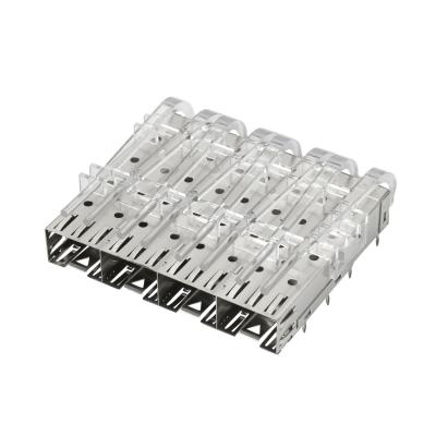 China 2198233-3 2198242-1 2198242-2 CONN SFP+ CAGE 1X4 W/HSINK R/A for sale