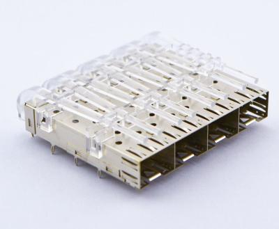 China 2198243-2 2149539-1 CONN SFP+ CAGE 1X4 W/HSINK R/A for sale