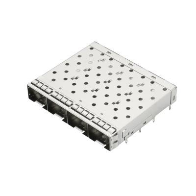 China 2007417-6 2198242-3 CONN SFP+ CAGE 1X4 W/HSINK R/A for sale