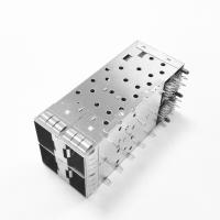 China 2198325-3 2198325-4 CONN ZSFP+ RCP W/CAGE 2X2 80P RA for sale