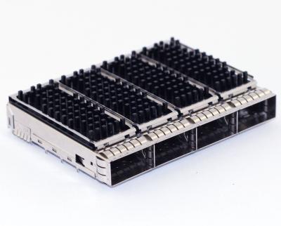 China 2170287-7 2170287-8 CONN QSFP+ CAGE 1X4 W/HSINK R/A for sale