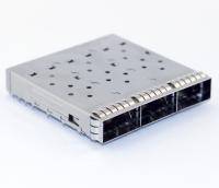 China 2170782-4 2170782-2 2170782-5 CONN QSFP28 CAGE 1X3 PRESSFIT RA for sale
