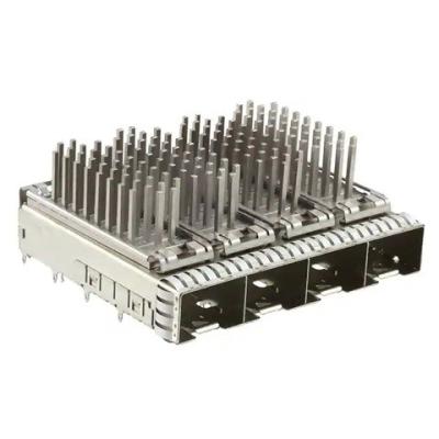 China 2143329-1 2170287-5 CONN QSFP+ CAGE 1X4 W/HSINK R/A for sale