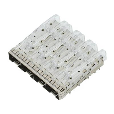 China 2227359-2 2170745-5 CONN QSFP28 CAGE 1X4 W/HSINK R/A for sale