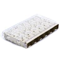 China 2143331-6 2143331-5 CONN QSFP+ CAGE 1X6 W/HSINK R/A for sale