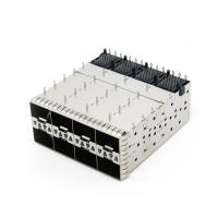 China 2007399-6 2007399-7 CONN SFP+ RCP W/CAGE 2X4 160P RA for sale