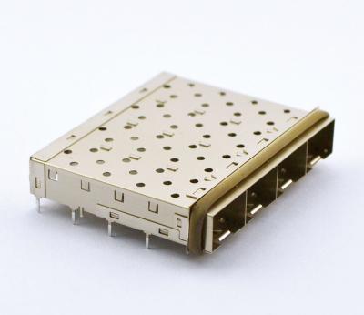 China 2214574-6 2214574-8 CONN QSFP+ RCPT CAGE 1X4 152P RA for sale