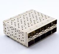 China 2132403-6 2132403-7 CONN SFP+ Module RCP W/CAGE 2X5 200P RA for sale