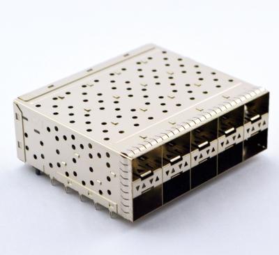 China 2132403-6 2132403-7 CONN SFP+ Module RCP W/CAGE 2X5 200P RA for sale