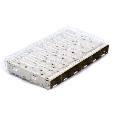 China 2170708-2 2170708-4 2170708-5 CONN ZQSFP+ Module 1X6 W/HSINK R/A for sale