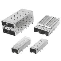 China 2149490-7 2169788-8 CONN SFP+ RCP W/CAGE 2X8 320P RA for sale