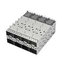 China 2299924-4 2299924-2 CONN ZQSFP+ RCP 2X3 HSNK 228P RA for sale