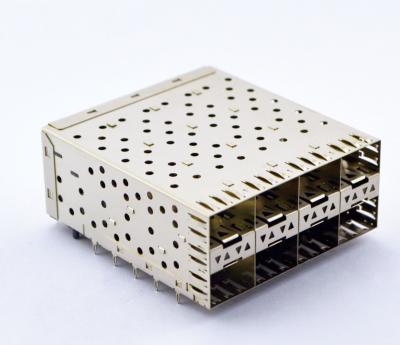 China 2007394-3 2007394-2 CONN SFP+ RCP W/CAGE 2X4 160P RA for sale