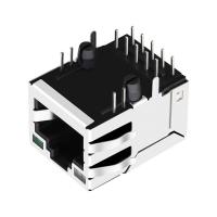 China 6605814-4 RJ45 Modular Jack , 10Pin Shielded with Leds Rugged Tablet PC for sale