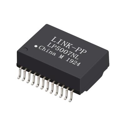 China LP5007ANL XFMR 1000BASE-T SINGLE PORT 1:1 SMT Magnetic Transformers for sale