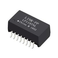 China XFRM SIN 100D 1:1 SMT  H1197NL Transformers Power over Ethernet Magnetic Modules for sale