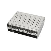 China 2007567-2 SFP+ Cage Assembly  2x6 Gasket Inner Lead Free RoHS Compliant for sale