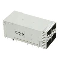 China 2007417-1 2007637-4 Fiber Optic Transceiver Module CONN SFP+ RCPT W/CAGE 2X2 80P RA for sale