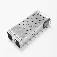 China 2007492-4 Sfp Fiber Transceiver CONN SFP+ RCPT W/CAGE 2X1 40P RA for sale
