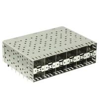 China 2198339-4 Fiber Optic Module CONN ZSFP+ RCPT CAGE 2X6 240P RA for sale